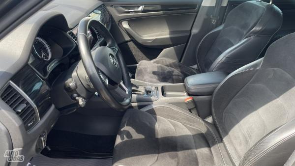 Grey Skoda Kodiaq 2019 in Marijampole, with an engine capacity of 2.00 L and mileage of 210 thousand km for 16900 €, photo 10 on AUTOMOTO.COM.LV