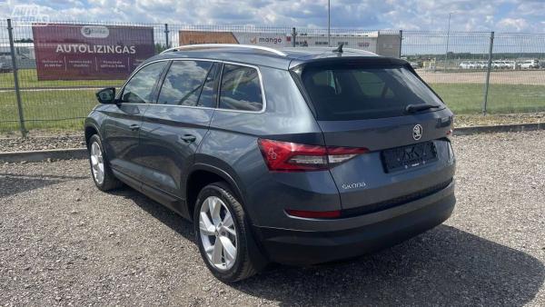 Grey Skoda Kodiaq 2019 in Marijampole, with an engine capacity of 2.00 L and mileage of 210 thousand km for 16900 €, photo 6 on AUTOMOTO.COM.LV