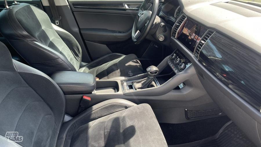 Pelēks Skoda Kodiaq 2019 Marijampole, ar dzinēja tilpumu 2.00 L un nobraukumu 210 tūkst. km par 16900 €, foto 18 vietnē AUTOMOTO.COM.LV