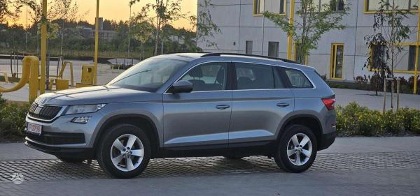 Grey Skoda Kodiaq 2019 in Klaipeda, with an engine capacity of 2.00 L and mileage of 98 thousand km for 19800 €, photo 3 on AUTOMOTO.COM.LV