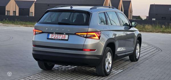 Grey Skoda Kodiaq 2019 in Klaipeda, with an engine capacity of 2.00 L and mileage of 98 thousand km for 19800 €, photo 6 on AUTOMOTO.COM.LV