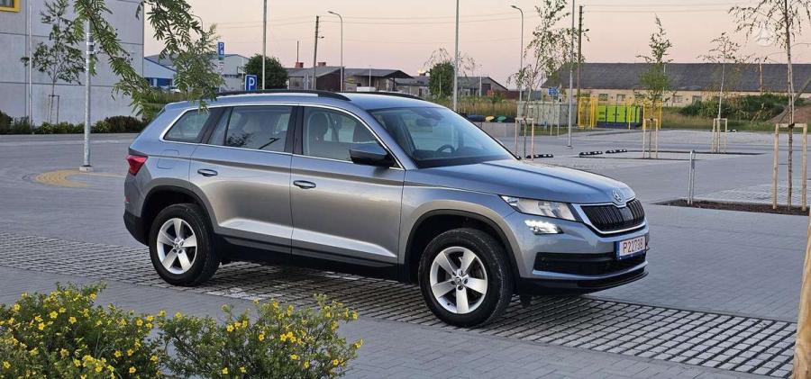 Pelēks Skoda Kodiaq 2019 Klaipėda, ar dzinēja tilpumu 2.00 L un nobraukumu 98 tūkst. km par 19800 €, foto 10 vietnē AUTOMOTO.COM.LV