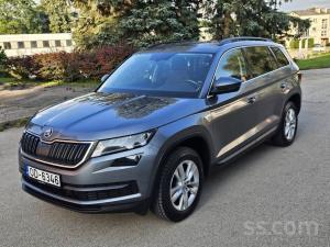 Grey Skoda Kodiaq 2019 in Jekabpils, with an engine capacity of 1.50 L and mileage of 269 thousand km for 15490 €, photo  on AUTOMOTO.COM.LV