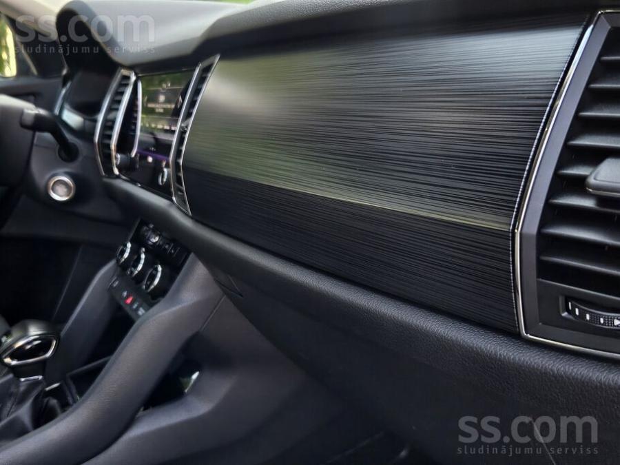 Grey Skoda Kodiaq 2019 in Jekabpils, with an engine capacity of 1.50 L and mileage of 269 thousand km for 15490 €, photo 27 on AUTOMOTO.COM.LV