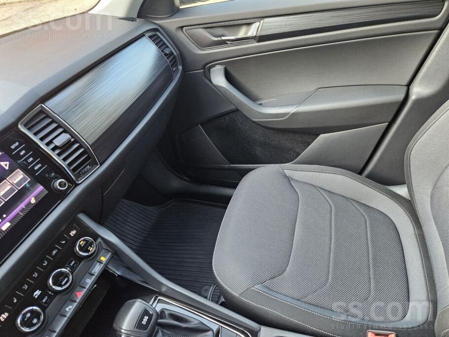 Grey Skoda Kodiaq 2019 in Jekabpils, with an engine capacity of 1.50 L and mileage of 269 thousand km for 15490 €, photo 30 on AUTOMOTO.COM.LV