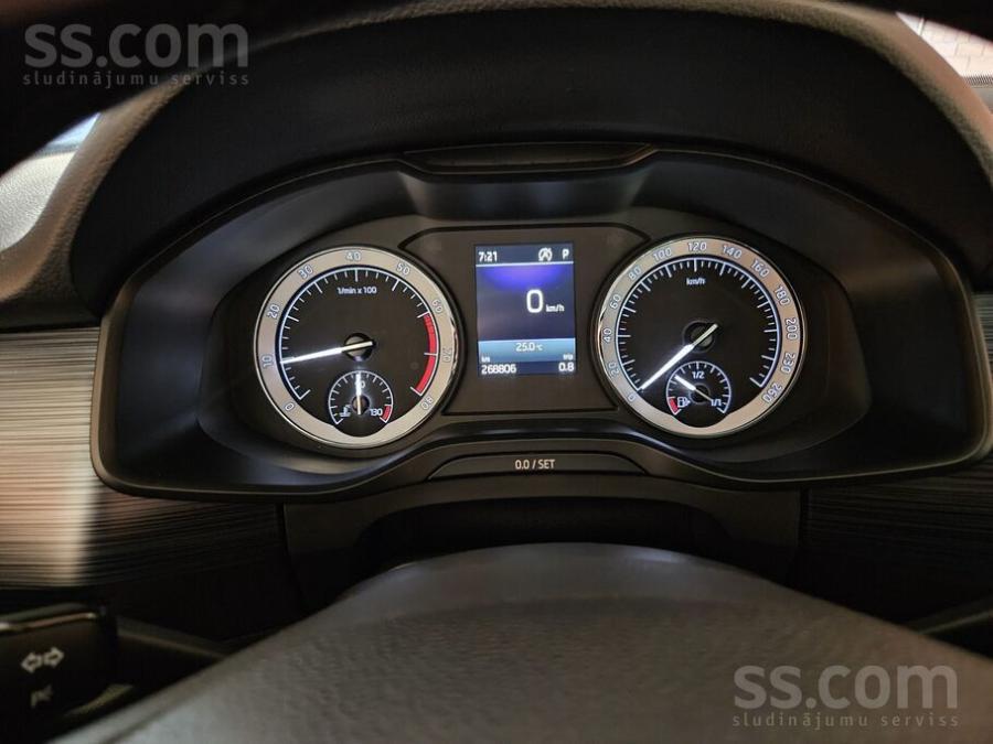 Grey Skoda Kodiaq 2019 in Jekabpils, with an engine capacity of 1.50 L and mileage of 269 thousand km for 15490 €, photo 33 on AUTOMOTO.COM.LV