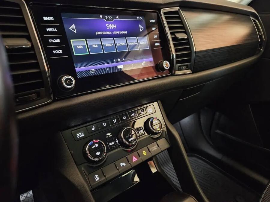 Pelēks Skoda Kodiaq 2019 Jēkabpils, ar dzinēja tilpumu 1.50 L un nobraukumu 269 tūkst. km par 15490 €, foto 34 vietnē AUTOMOTO.COM.LV