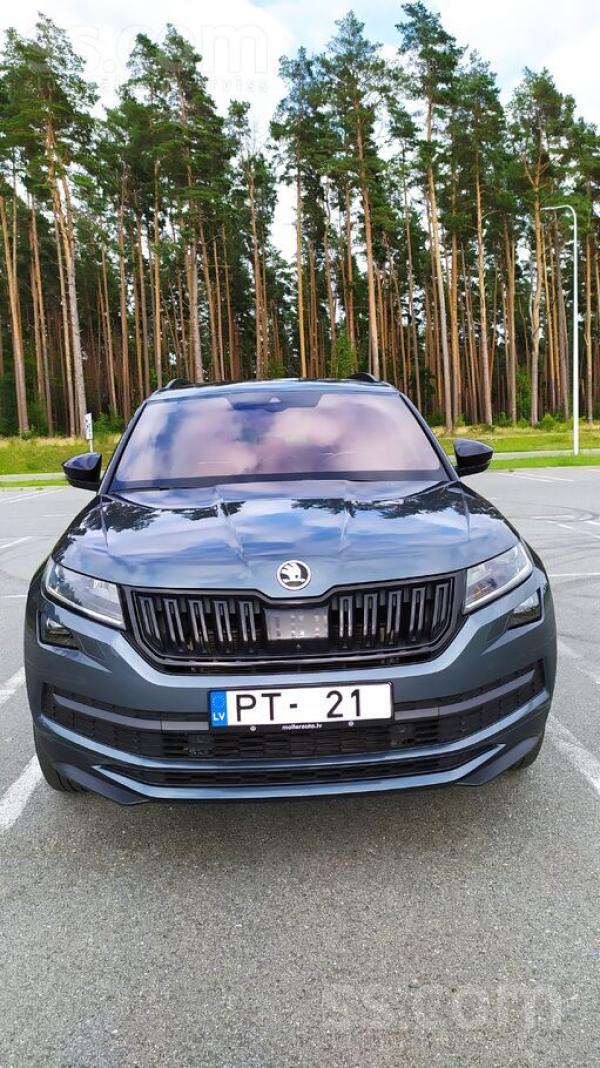 Серый Шкода Kodiaq 2019 в Рига, объемом двигателя 2.00 л и пробегом 145 тыс. км за 23200 €, фото 1 на AUTOMOTO.COM.LV