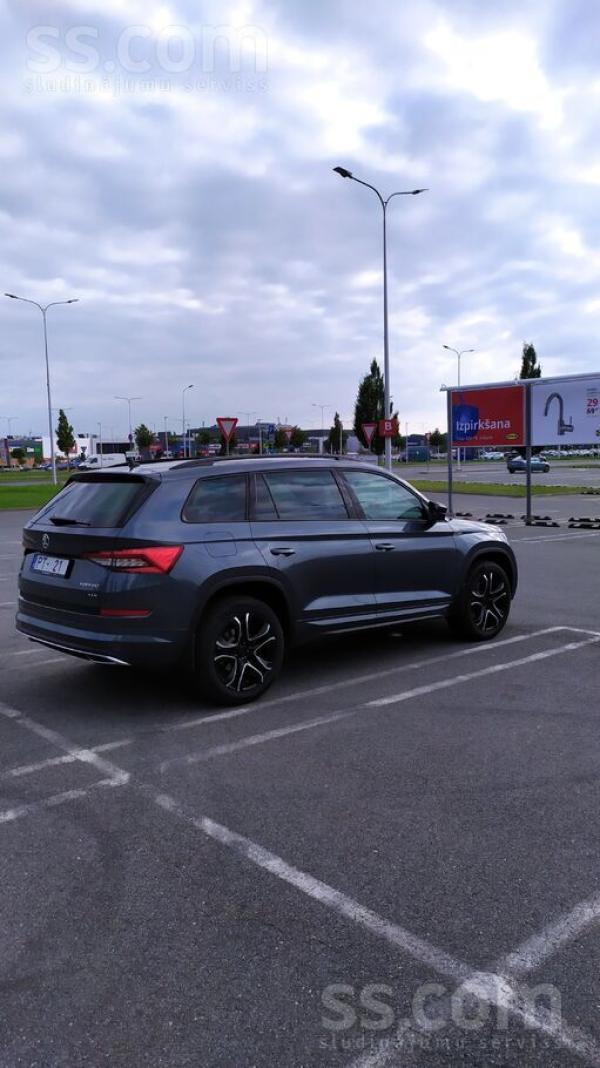 Серый Шкода Kodiaq 2019 в Рига, объемом двигателя 2.00 л и пробегом 145 тыс. км за 23200 €, фото 5 на AUTOMOTO.COM.LV