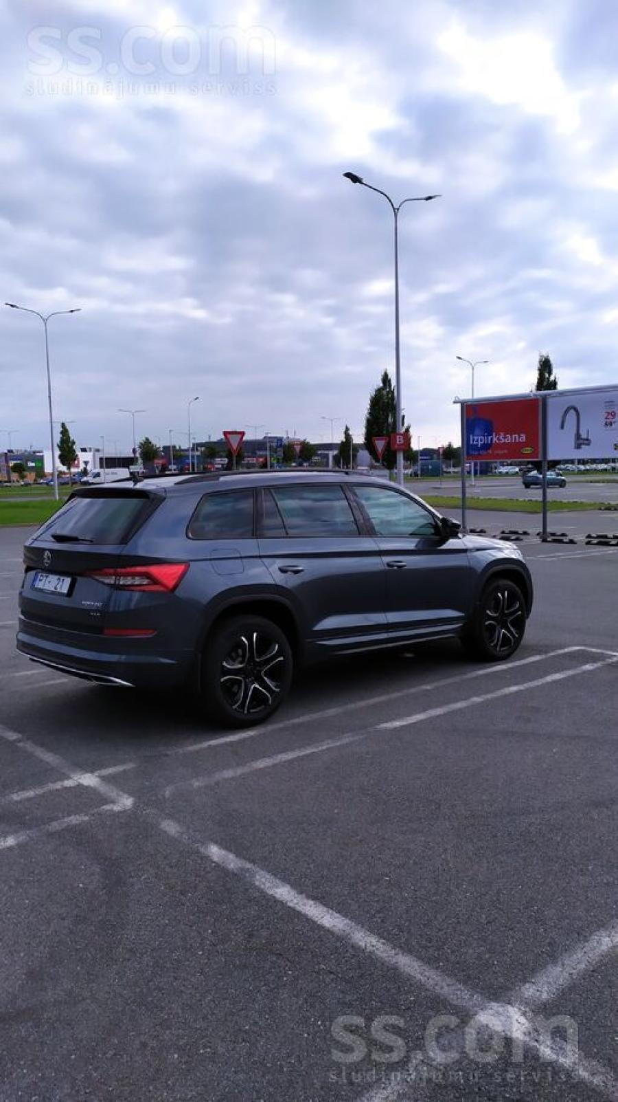 Pelēks Skoda Kodiaq 2019 Rīga, ar dzinēja tilpumu 2.00 L un nobraukumu 145 tūkst. km par 23200 €, foto 6 vietnē AUTOMOTO.COM.LV