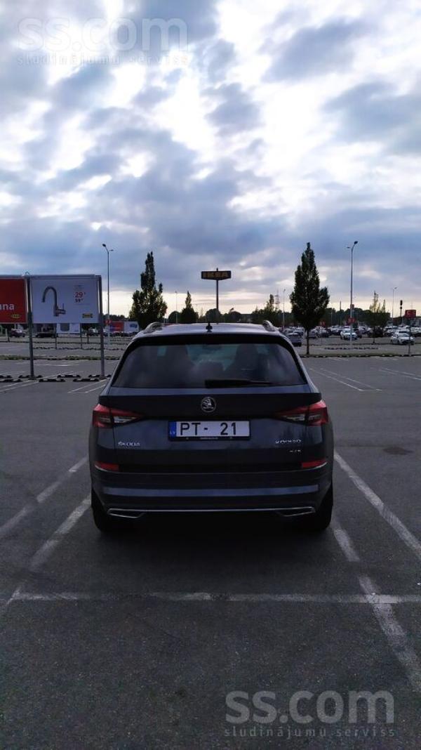 Серый Шкода Kodiaq 2019 в Рига, объемом двигателя 2.00 л и пробегом 145 тыс. км за 23200 €, фото 7 на AUTOMOTO.COM.LV