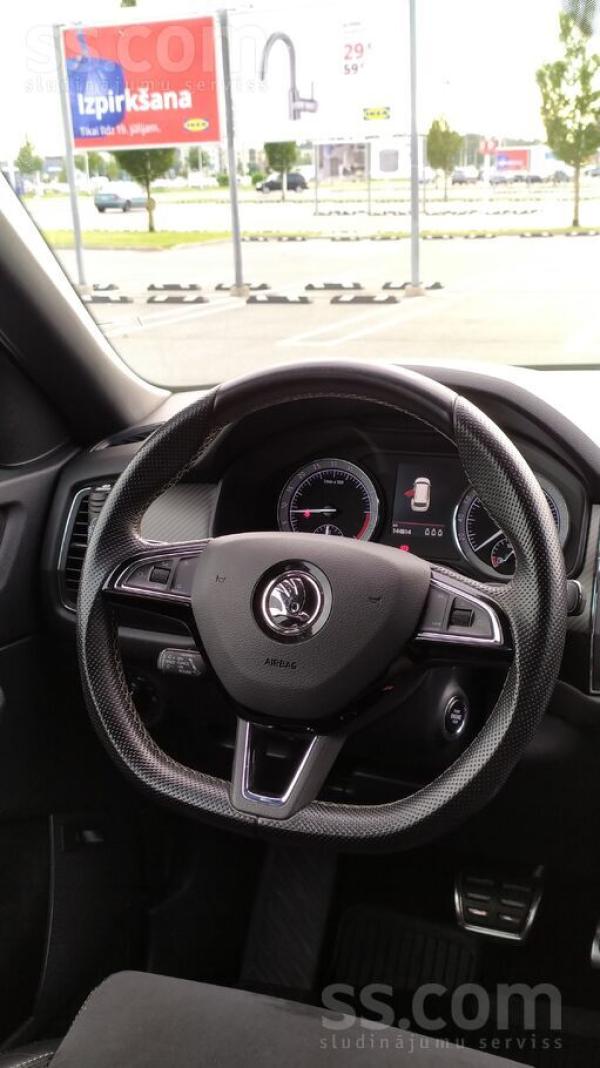 Серый Шкода Kodiaq 2019 в Рига, объемом двигателя 2.00 л и пробегом 145 тыс. км за 23200 €, фото 8 на AUTOMOTO.COM.LV