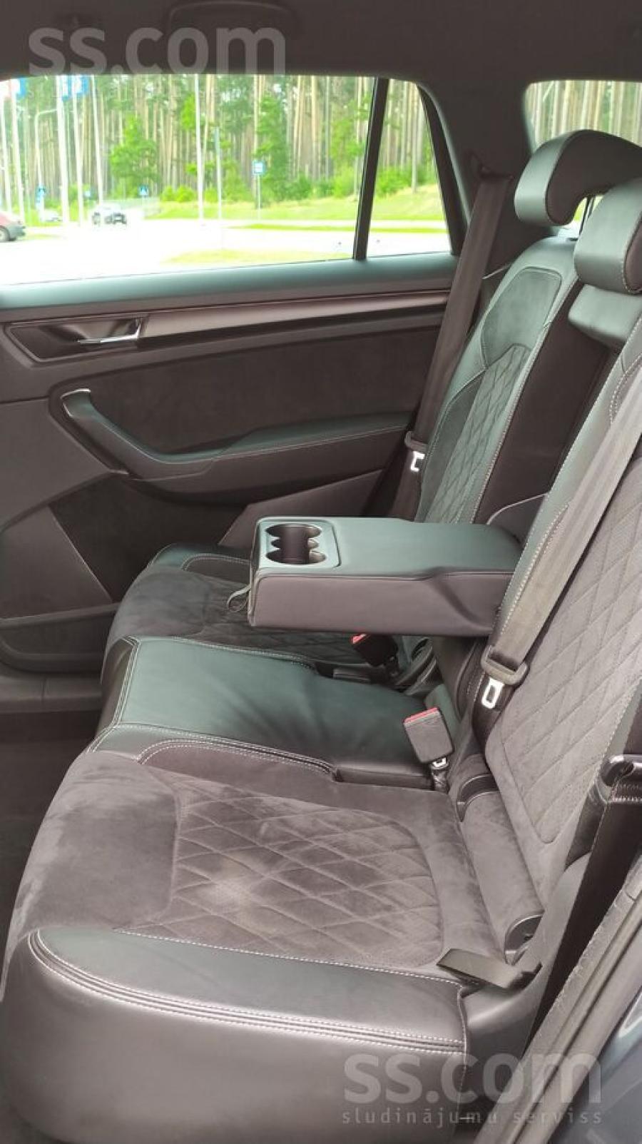 Pelēks Skoda Kodiaq 2019 Rīga, ar dzinēja tilpumu 2.00 L un nobraukumu 145 tūkst. km par 23200 €, foto 13 vietnē AUTOMOTO.COM.LV
