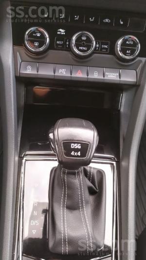 Pelēks Skoda Kodiaq 2019 Rīga, ar dzinēja tilpumu 2.00 L un nobraukumu 145 tūkst. km par 23200 €, foto 14 vietnē AUTOMOTO.COM.LV