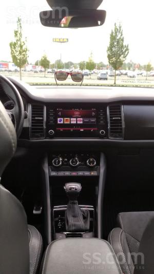 Pelēks Skoda Kodiaq 2019 Rīga, ar dzinēja tilpumu 2.00 L un nobraukumu 145 tūkst. km par 23200 €, foto 15 vietnē AUTOMOTO.COM.LV