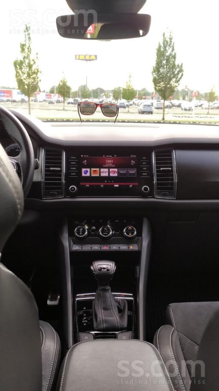 Pelēks Skoda Kodiaq 2019 Rīga, ar dzinēja tilpumu 2.00 L un nobraukumu 145 tūkst. km par 23200 €, foto 15 vietnē AUTOMOTO.COM.LV
