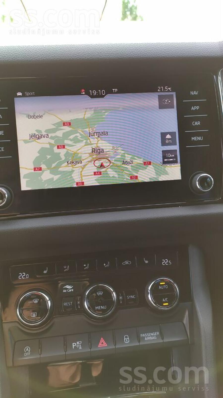 Pelēks Skoda Kodiaq 2019 Rīga, ar dzinēja tilpumu 2.00 L un nobraukumu 145 tūkst. km par 23200 €, foto 21 vietnē AUTOMOTO.COM.LV