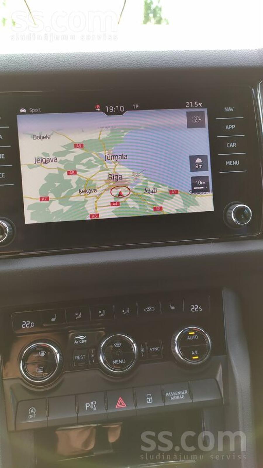 Pelēks Skoda Kodiaq 2019 Rīga, ar dzinēja tilpumu 2.00 L un nobraukumu 149 tūkst. km par 23200 €, foto 21 vietnē AUTOMOTO.COM.LV