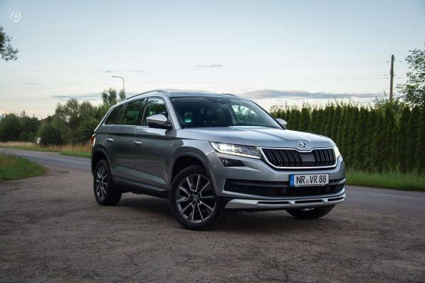 Pelēks Skoda Kodiaq 2019 Elektrėnai, ar dzinēja tilpumu 1.97 L un nobraukumu 237 tūkst. km par 18750 €, foto 1 vietnē AUTOMOTO.COM.LV