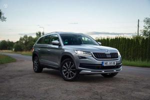 Серый Шкода Kodiaq 2019 в Электренай, объемом двигателя 1.97 л и пробегом 237 тыс. км за 18750 €, фото  на AUTOMOTO.COM.LV