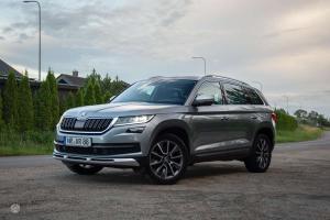 Серый Шкода Kodiaq 2019 в Электренай, объемом двигателя 1.97 л и пробегом 237 тыс. км за 18750 €, фото 4 на AUTOMOTO.COM.LV