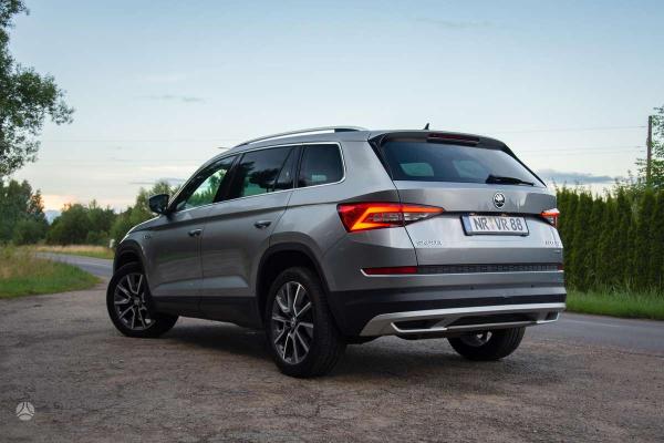 Pelēks Skoda Kodiaq 2019 Elektrėnai, ar dzinēja tilpumu 1.97 L un nobraukumu 237 tūkst. km par 18750 €, foto 5 vietnē AUTOMOTO.COM.LV