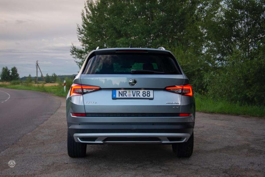 Серый Шкода Kodiaq 2019 в Электренай, объемом двигателя 1.97 л и пробегом 237 тыс. км за 18750 €, фото 7 на AUTOMOTO.COM.LV