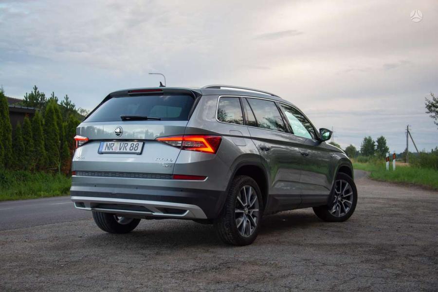 Серый Шкода Kodiaq 2019 в Электренай, объемом двигателя 1.97 л и пробегом 237 тыс. км за 18750 €, фото 8 на AUTOMOTO.COM.LV