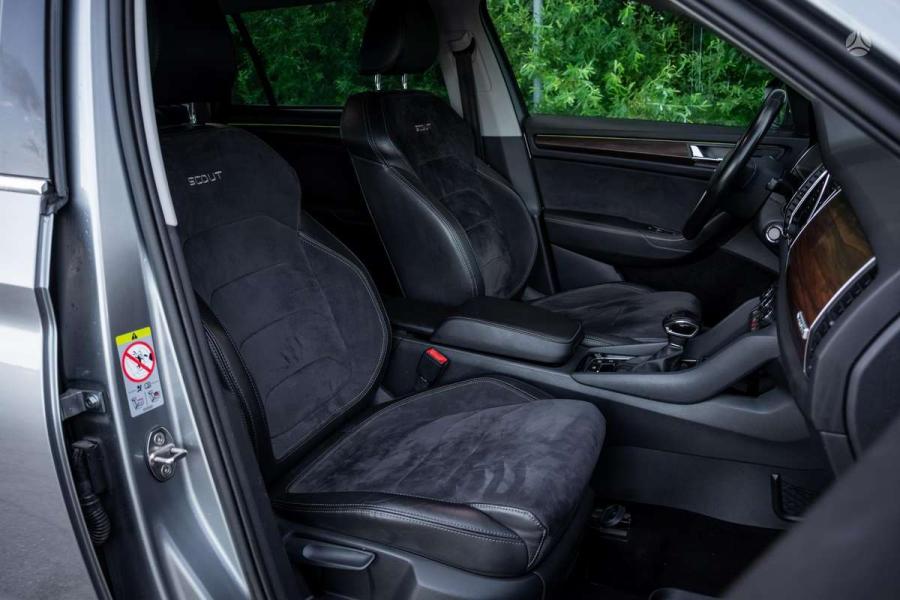Серый Шкода Kodiaq 2019 в Электренай, объемом двигателя 1.97 л и пробегом 237 тыс. км за 18750 €, фото 11 на AUTOMOTO.COM.LV