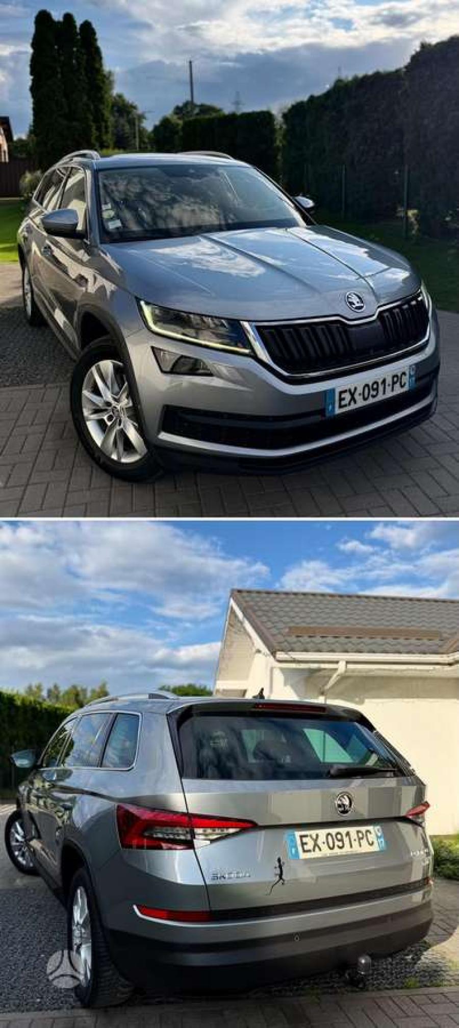 Серый Шкода Kodiaq 2019 в Каунас, объемом двигателя 2.00 л и пробегом 249 тыс. км за 17450 €, фото 3 на AUTOMOTO.COM.LV