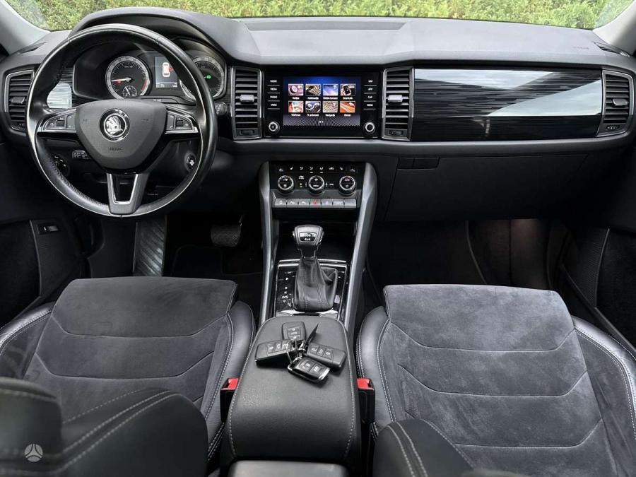 Серый Шкода Kodiaq 2019 в Пренай, объемом двигателя 2.00 л и пробегом 240 тыс. км за 16200 €, фото 34 на AUTOMOTO.COM.LV