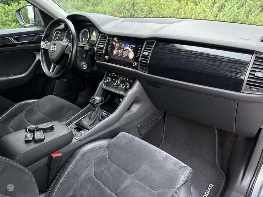 Серый Шкода Kodiaq 2019 в Пренай, объемом двигателя 2.00 л и пробегом 240 тыс. км за 16200 €, фото 36 на AUTOMOTO.COM.LV