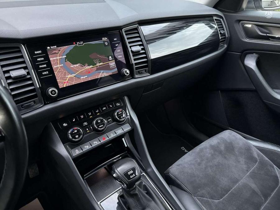 Серый Шкода Kodiaq 2019 в Пренай, объемом двигателя 2.00 л и пробегом 240 тыс. км за 16200 €, фото 44 на AUTOMOTO.COM.LV