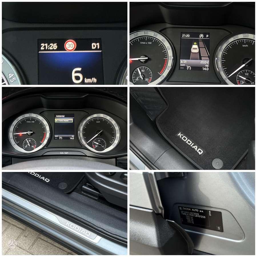 Серый Шкода Kodiaq 2019 в Пренай, объемом двигателя 2.00 л и пробегом 240 тыс. км за 16200 €, фото 53 на AUTOMOTO.COM.LV