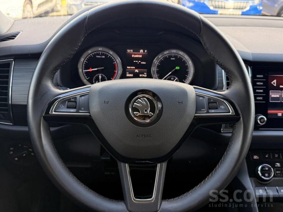 Pelēks Skoda Kodiaq 2019 Rīga, ar dzinēja tilpumu 1.50 L un nobraukumu 87 tūkst. km par 20490 €, foto 11 vietnē AUTOMOTO.COM.LV