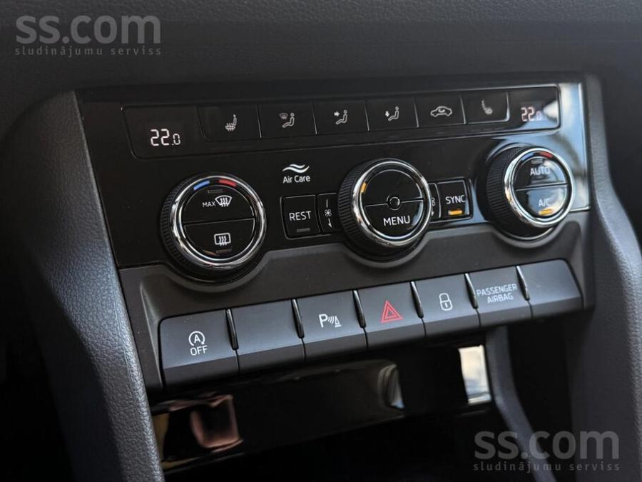 Pelēks Skoda Kodiaq 2019 Rīga, ar dzinēja tilpumu 1.50 L un nobraukumu 87 tūkst. km par 20490 €, foto 13 vietnē AUTOMOTO.COM.LV