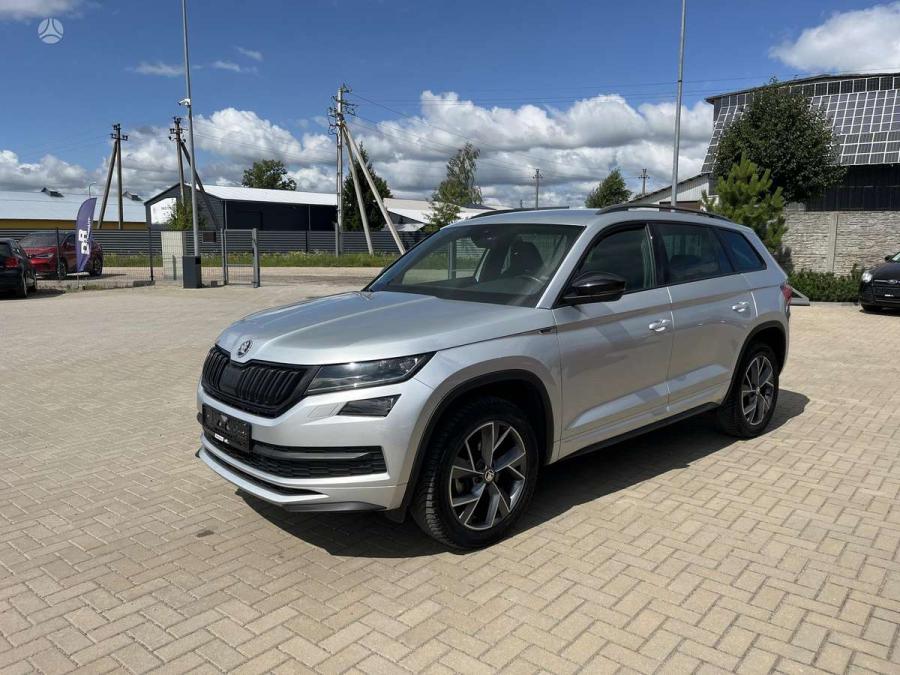 Серый Шкода Kodiaq 2019 в Таураге, объемом двигателя 2.00 л и пробегом 288 тыс. км за 16900 €, фото 5 на AUTOMOTO.COM.LV