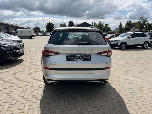 Grey Skoda Kodiaq 2019 in Taurage, with an engine capacity of 2.00 L and mileage of 288 thousand km for 16900 €, photo 10 on AUTOMOTO.COM.LV