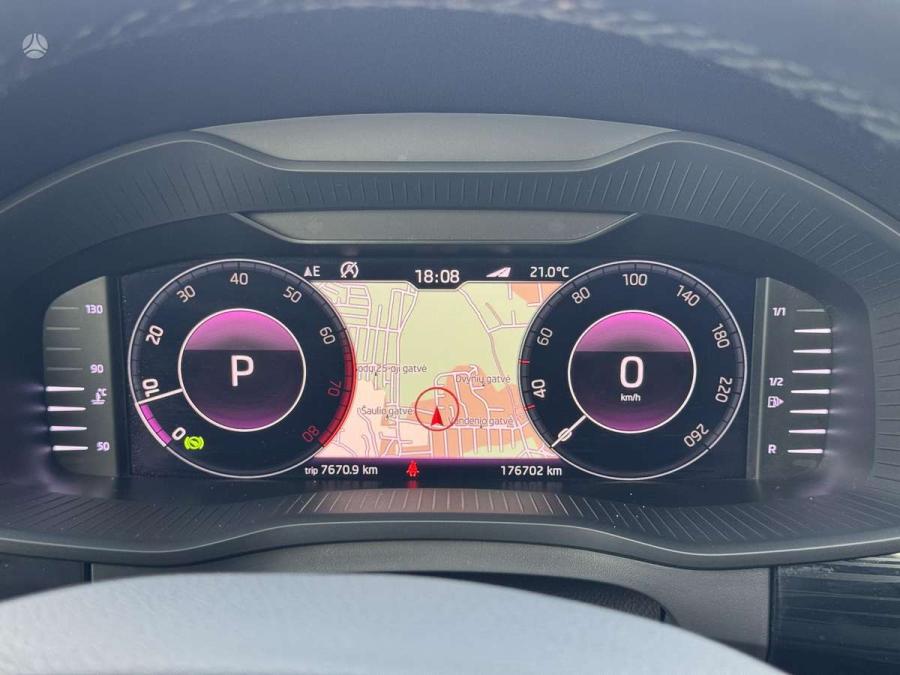 Pelēks Skoda Kodiaq 2019 Viļņa, ar dzinēja tilpumu 1.98 L un nobraukumu 177 tūkst. km par 22500 €, foto 25 vietnē AUTOMOTO.COM.LV