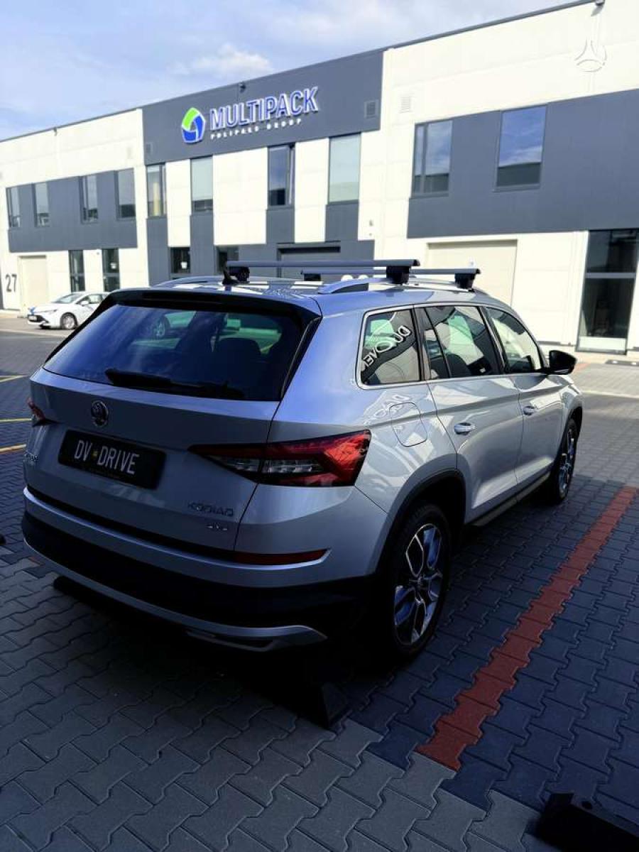 Pelēks Skoda Kodiaq 2019 Viļņa, ar dzinēja tilpumu 1.97 L un nobraukumu 262 tūkst. km par 18250 €, foto 6 vietnē AUTOMOTO.COM.LV
