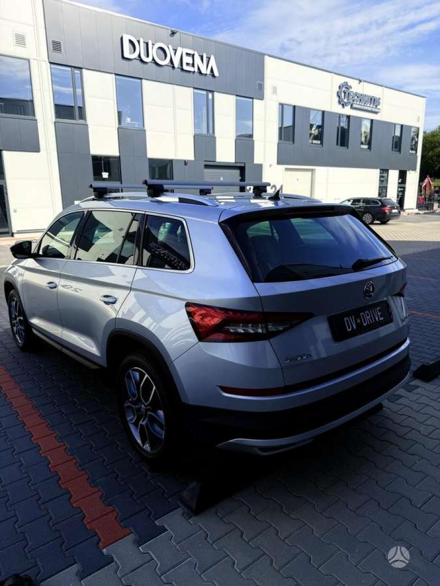 Pelēks Skoda Kodiaq 2019 Viļņa, ar dzinēja tilpumu 1.97 L un nobraukumu 262 tūkst. km par 18250 €, foto 8 vietnē AUTOMOTO.COM.LV