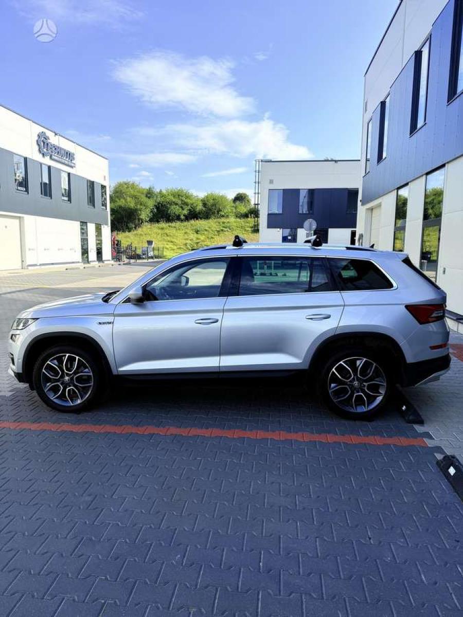 Pelēks Skoda Kodiaq 2019 Viļņa, ar dzinēja tilpumu 1.97 L un nobraukumu 262 tūkst. km par 18250 €, foto 9 vietnē AUTOMOTO.COM.LV