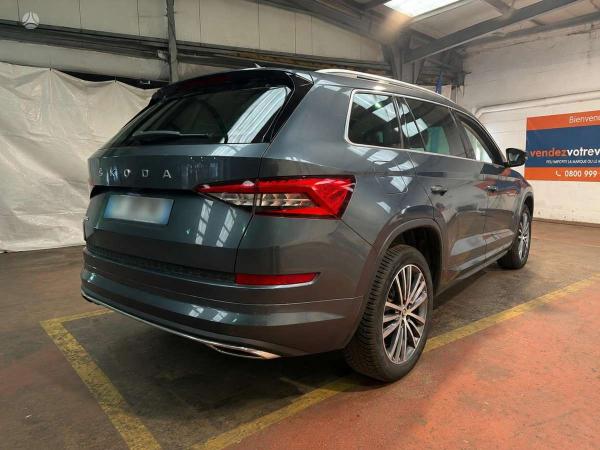 Pelēks Skoda Kodiaq 2019 Viļņa, ar dzinēja tilpumu 1.97 L un nobraukumu 140 tūkst. km par 24300 €, foto 4 vietnē AUTOMOTO.COM.LV