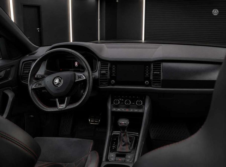 Pelēks Skoda Kodiaq 2019 Klaipėda, ar dzinēja tilpumu 1.97 L un nobraukumu 231 tūkst. km par 23999 €, foto 3 vietnē AUTOMOTO.COM.LV
