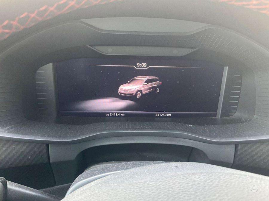 Pelēks Skoda Kodiaq 2019 Klaipėda, ar dzinēja tilpumu 1.97 L un nobraukumu 231 tūkst. km par 23999 €, foto 19 vietnē AUTOMOTO.COM.LV