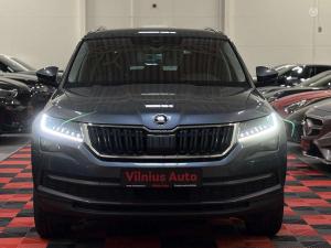 Grey Skoda Kodiaq 2019 in Vilnius, with an engine capacity of 1.97 L and mileage of 192 thousand km for 20490 €, photo 3 on AUTOMOTO.COM.LV