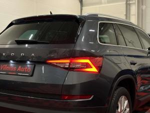 Grey Skoda Kodiaq 2019 in Vilnius, with an engine capacity of 1.97 L and mileage of 192 thousand km for 20490 €, photo 9 on AUTOMOTO.COM.LV