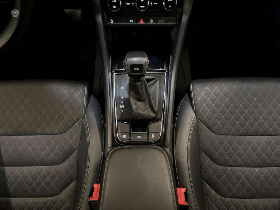 Grey Skoda Kodiaq 2019 in Vilnius, with an engine capacity of 1.97 L and mileage of 192 thousand km for 20490 €, photo 23 on AUTOMOTO.COM.LV