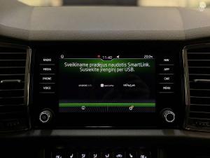 Grey Skoda Kodiaq 2019 in Vilnius, with an engine capacity of 1.97 L and mileage of 192 thousand km for 20490 €, photo 26 on AUTOMOTO.COM.LV