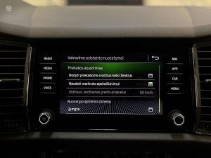 Grey Skoda Kodiaq 2019 in Vilnius, with an engine capacity of 1.97 L and mileage of 192 thousand km for 20490 €, photo 30 on AUTOMOTO.COM.LV